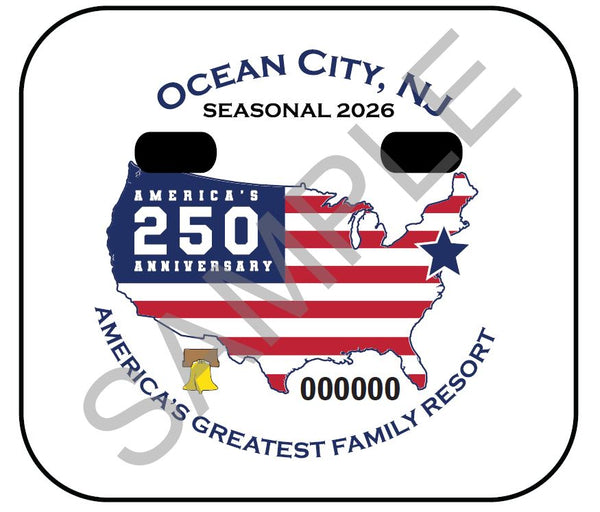 OCNJ Beach Tag - Pre Seasonal 2026 – City of Ocean City, New Jersey